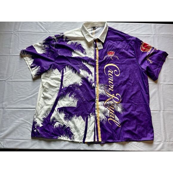 Royal Crown Derby | Shirts | Mens Crown Royal 4xl Button Up Shirt ...